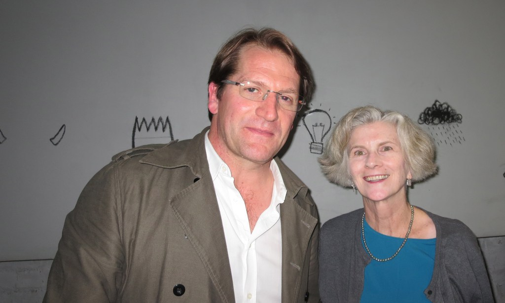 Liz-Daly-with-Fabrice-Jaumont-and-his-book-at-the-Invisible-Dog-Sept-8 ...