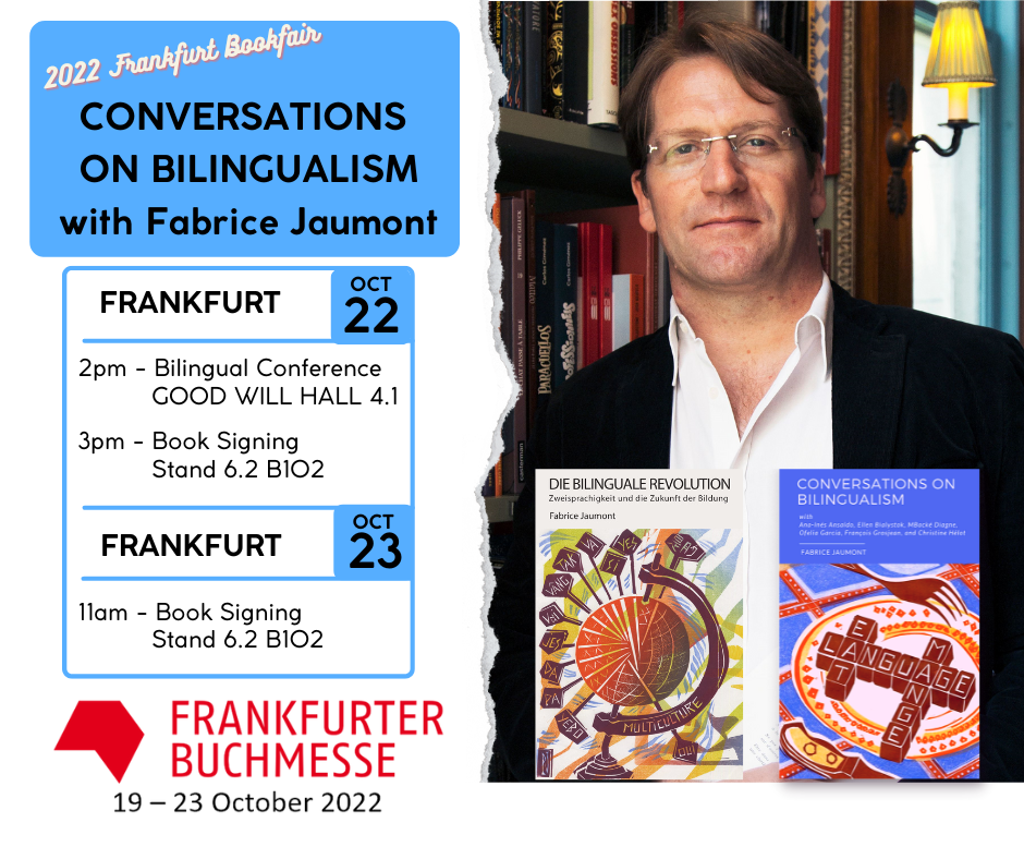 Upcoming Book Talk: Frankfurt Book Fair – FABRICE JAUMONT